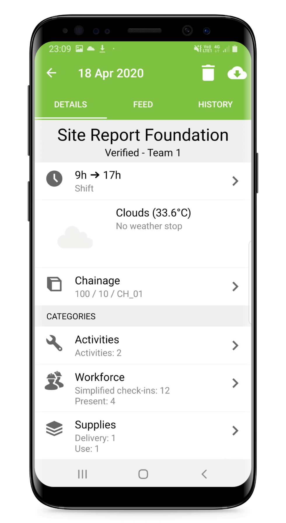 Construction progress tracking software | Novade