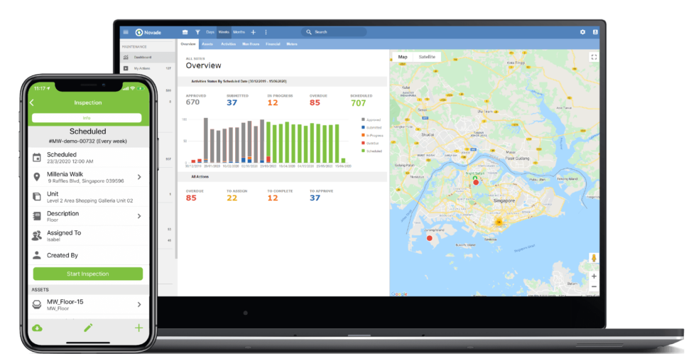 Asset Maintenance Management Software | Novade Maintenance